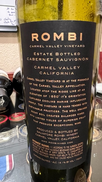 At Rombi, It is More than Just the Exceptional Wine! – Decanting ...